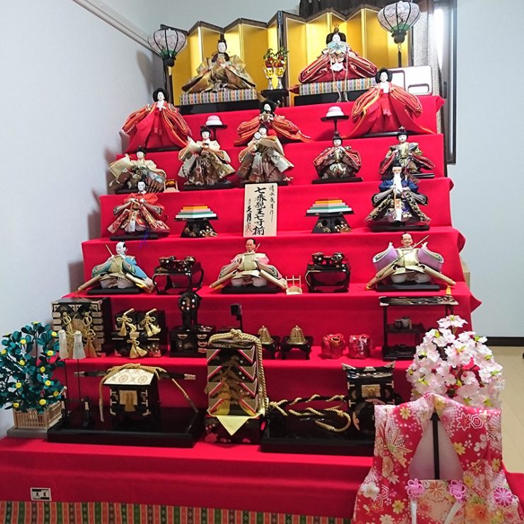 『久月 ひな人形 七段飾り』 家具納入事例・お客様の声 石崎家具店 